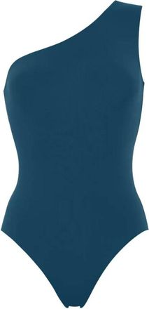 Eres Eres, Femme, Maillots de bain, Bleu, Taille: 40 FR Effigie One Shoulder