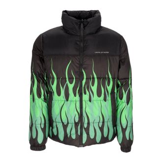 Vision Of Super Wendbare Kapuzenjacke Schwarz/Gr&uuml;n - - Jackets - Herren - Schwarzk - XL