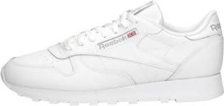 Reebok Homme Classic Leather Baskets, FTWR White/FTWR White/Pure Grey 3, 43 EU