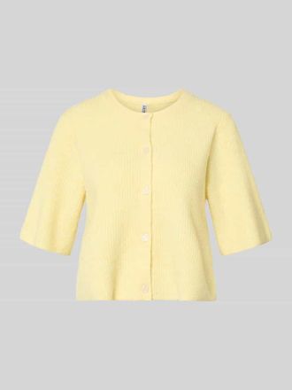 Pieces Regular Fit Strickjacke mit Woll-Anteil Modell SILLY
