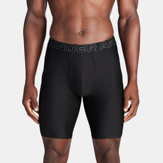Under Armour Performance Tech Boxerjock Mesh Boxerjock (23 cm) im 3er-Pack für Herren Schwarz / Schwarz / Castlerock XXL