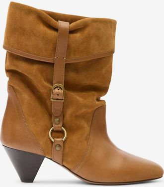 Isabel Marant Boots Darner Buckle - Femme - Chataigne - Taille 36 - Isabel Marant