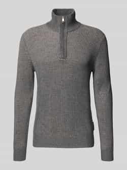 Marc O'Polo Regular Fit Troyer mit Woll-Anteil