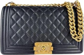Chanel Pre-owned Sac bandouli&egrave;re Vintage - Femme - Pre-owned - Noir - Taille: ONE Size