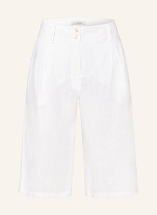 Lilienfels Lilienfels Leinen-Bermudas weiss
