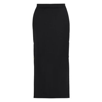 Pinko Pinko, Femme, Jupes, Noir, Taille: 36 FR Gto Midi Skirt