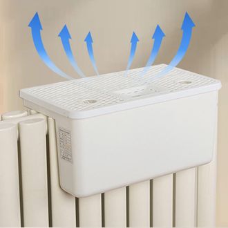 Generic Heizkörper Luftbefeuchter für Zuhause, Verdunstungsluftbefeuchter für Heizkörper, Heizkörper Air Humidifier Kein Strom Erforderlich, Left Water Level 