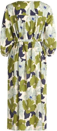 Cartoon Midikleid Kleid Lang 3/4 Arm