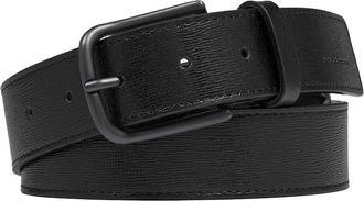Piquadro Homme, Accessoires, Noir, Taille: ONE Size Ceinture homme en cuir avec boucle-ardillon