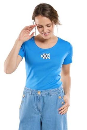 Armor Lux T-Shirt col Rond s&eacute;rigraphie en Coton l&eacute;ger