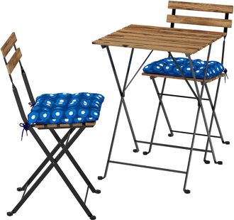IKEA T&Auml;RN&Ouml; Tisch+2 St&uuml;hle/au&szlig;en