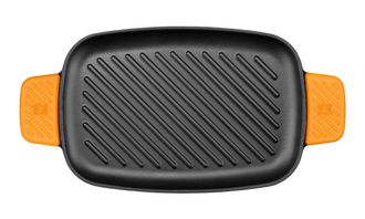 Bra Efficient Iron | Rechteckiger Grill mit Streifen, 33 cm