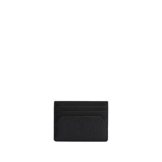 Tommy Hilfiger Porte-cartes en cuir de vache grain&eacute;