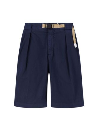 White Sand Shorts Mit G&uuml;rtel