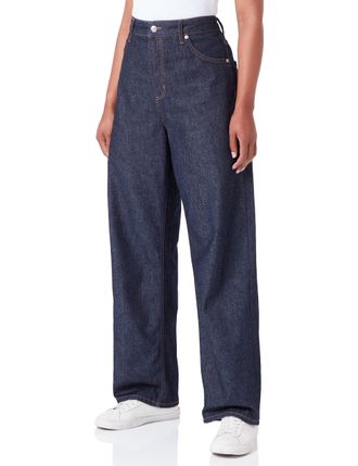 HUGO BOSS HUGO Womens Gisanna Jeans-Trousers, Dark Blue401, 31-34