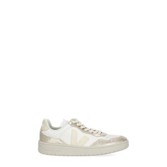 Veja V-90 Leder-Sneakers - - Shoes - Damen - Wei&szlig; - 36 EU