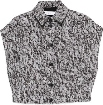 Iro chemise Estel boutonn&eacute;e - Marron