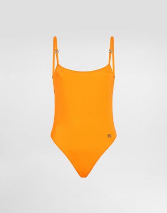 Dolce & Gabbana Badeanzug Im Olympischen Schnitt - Frau Bademode Orange 3