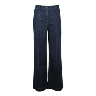 Eleventy Wide Leg Jeans - - Jeans - Damen - Blau - S