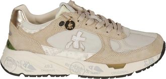 Premiata Femme, Chaussures, Beige, Taille: 36 EU Mased Baskets