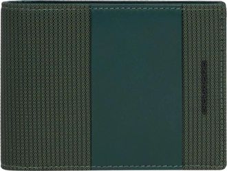 Piquadro Homme, Accessoires, Vert, Taille: ONE Size Portefeuille avec porte-monnaie