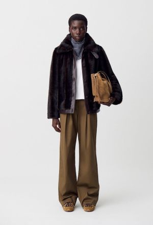 Claudie Pierlot Kunstpelzmantel