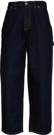 Carhartt Work in Progress Homme, Pantalons, Bleu, Taille: L Straight Pantalons