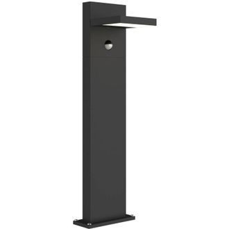 Lucande Lucande - led Au&szlig;enleuchte Silvan aus Aluminium mit Bewegungsmelder von