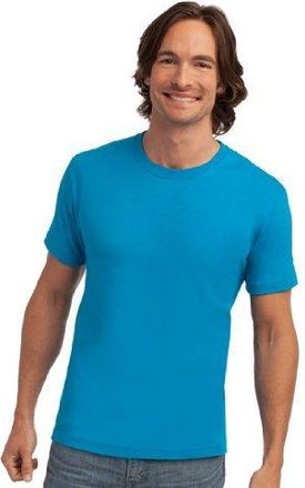 Stedman Apparel Classic/ST2000 - T-Shirt - Homme - Bleu - Ocean Blue - Large