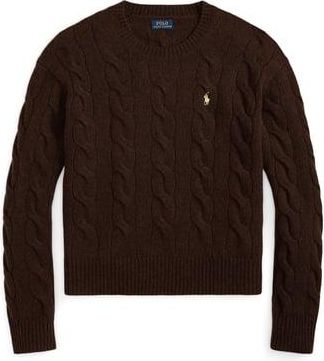 Polo Ralph Lauren Pullover aus Wolle und Kaschmir - Braun