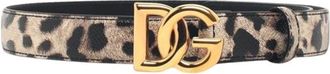 Dolce & Gabbana Femme, Accessoires, Beige, Taille: 80 CM Ceintures