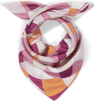 Peter Hahn Tuch grafischem Print Peter Hahn pink