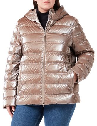 Geox Damen W Myluse Down Coat, Pine Bark, D32 (I38)