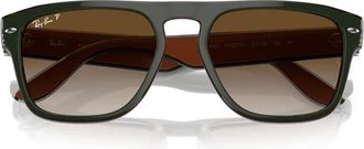 Ray-Ban unisex, Accessoires, Vert, Taille: 57 MM Rb4407 Lunettes de soleil