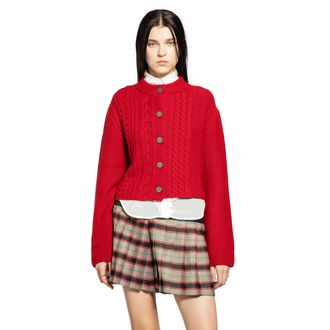 Enfants Riches Deprimes Cropped Cardigan