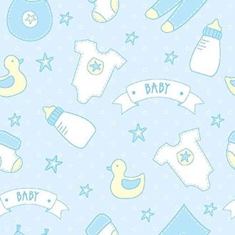 Homemania Bedruckter Teppich Baby Dream 2 für Kinder, Dekoration für Haus, rutschfest, für Wohnzimmer, Wohnzimmer, Schlafzimmer, Mehrfarbig aus Polyester, Baumw