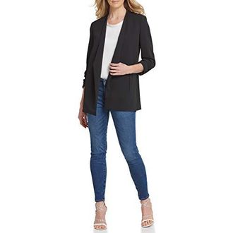 DKNY SPORTSWEAR P9rcaawi, Foundation-L/S Ope Blazer décontracté daffaires, Black, S aux Femmes