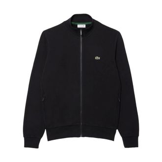 Lacoste Homme, Sweatshirts et sweats &agrave; capuche, Noir, Taille: 3XL SweaT-shirt zipp&eacute; &agrave; col montant en polaire