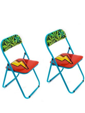 Seletti Gepolsterter Sedie Stuhl - Blau