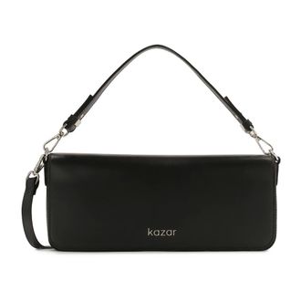 Kazar Rechteckige starre Tasche mit zwei Riemen - - Bags - Damen - Schwarzk - ONE SIZE