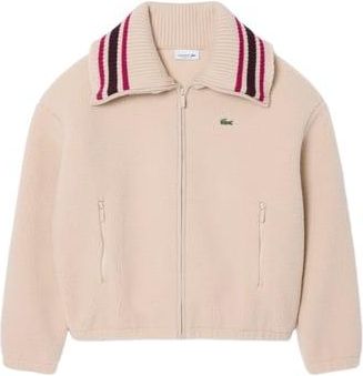Lacoste Veste ample zipp&eacute;e en sherpa