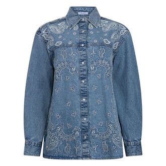 Liu Jo Chemise en toile denim avec broderie