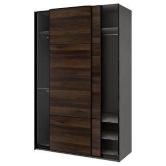 IKEA PAX / MEHAMN Kleiderschrank mit Schiebet&uuml;ren