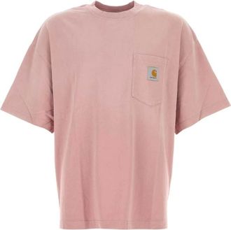 Carhartt Work in Progress Homme, Tops, Rose, Taille: M T-Chemises