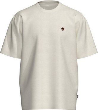 Trigema T-Shirt TRIGEMA Heavy Oversized T-Shirt mit Affe Charly-Stickmotiv (1-tlg)