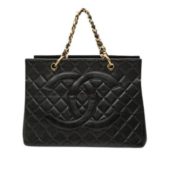 Chanel Pre-owned Vintage Quilted Caviar Leather Tote - - Pre-owned - Damen - Schwarzk - ONE SIZE