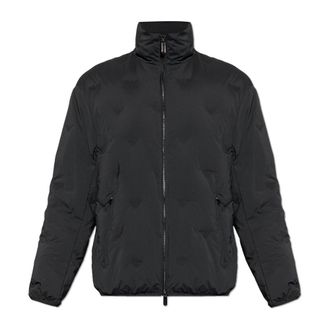 Emporio Armani Daunenjacke mit Stehkragen - - Jackets - Herren - Schwarzk - XL
