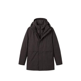 Calvin Klein Parka mi-longue double col &agrave; capuche