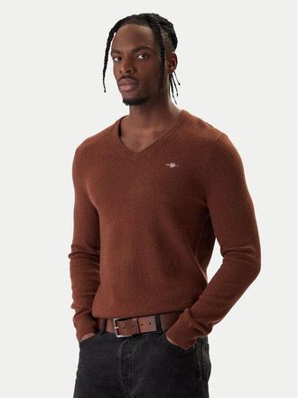 GANT Pullover 8050274 Braun Regular Fit