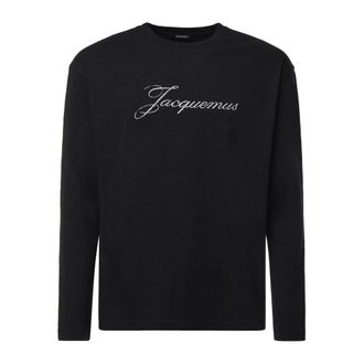 Jacquemus Langarm-T-Shirt - - Tops - Damen - Schwarzk - L